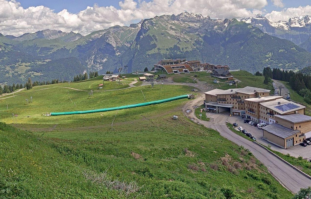 Webcams Samoëns, station de ski et village authentique en Haute-Savoie
